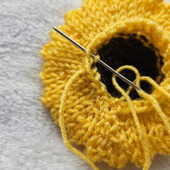 Sunflower Knitting Pattern PDF Download – Fitting in Knitting