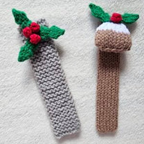 Little Christmas Pudding Knitting Pattern PDF Download – Fitting in ...