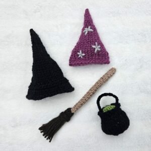 Witch Knitting Pattern PDF Download – Fitting in Knitting