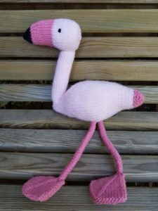 Flamingo Knitting Pattern PDF Download – Fitting in Knitting