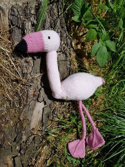 Flamingo Knitting Pattern PDF Download – Fitting in Knitting